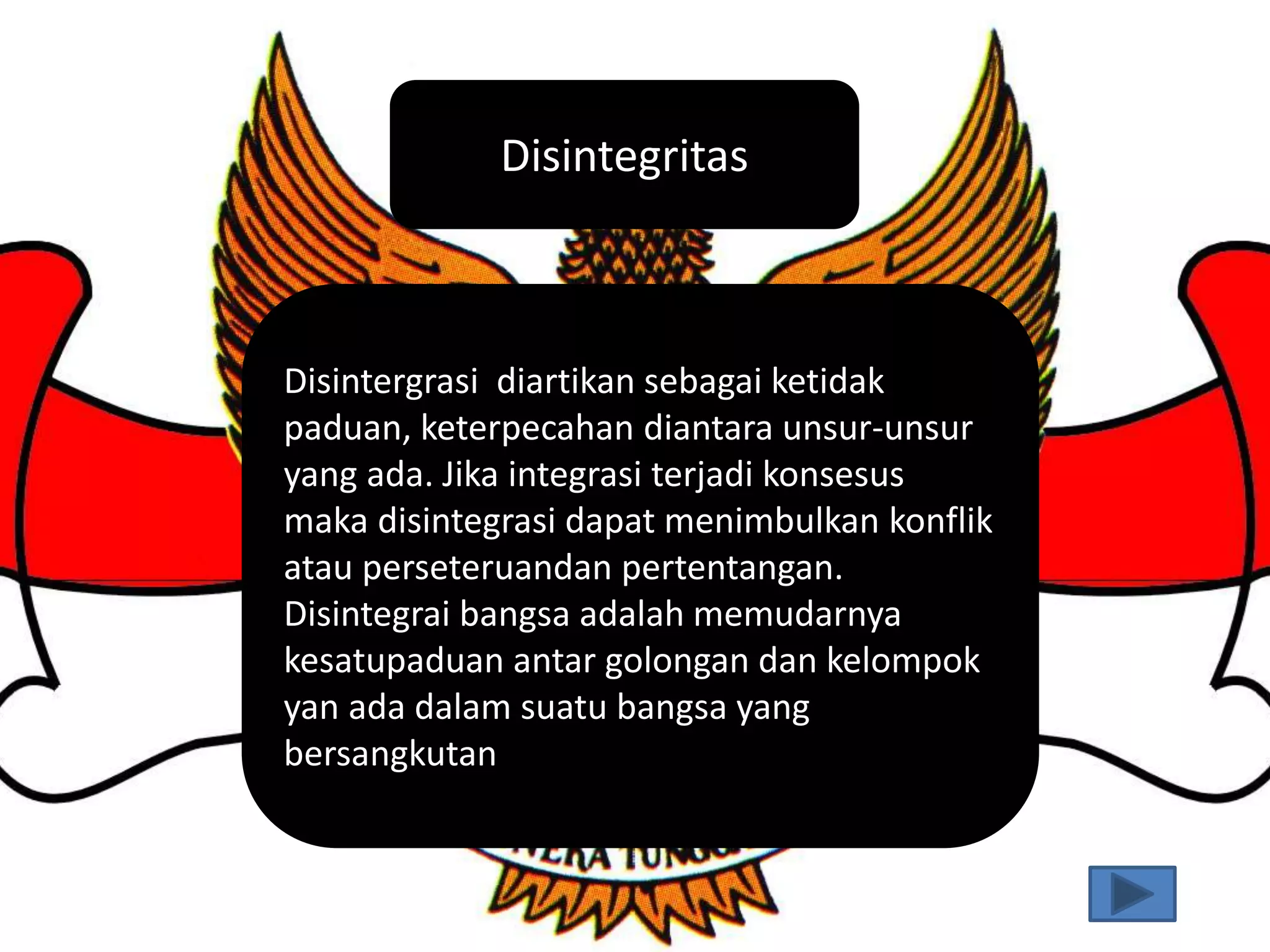 Urgensi Integrasi Nasional | PPTX