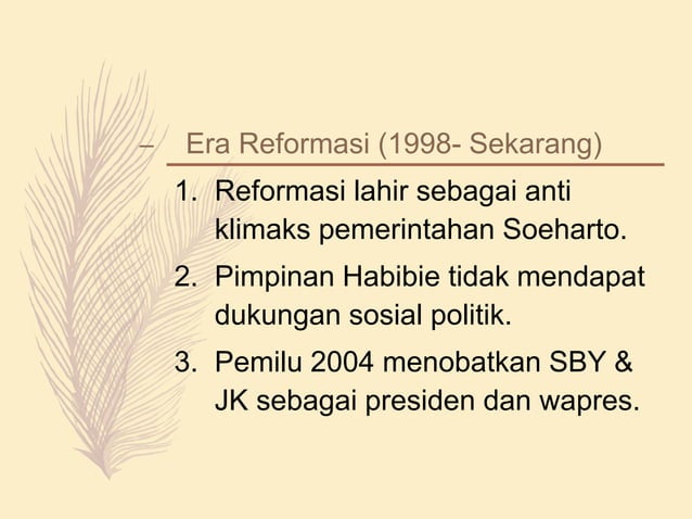 Pendidikan Kewarganegaraan - Demokrasi Pancasila Era Reformasi 1998 ...