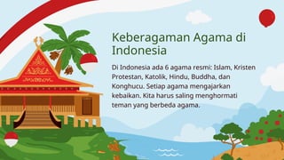 Materi pelajaran PPKN Kelas2 tema "Bhineka Tungal Ika" | PPT