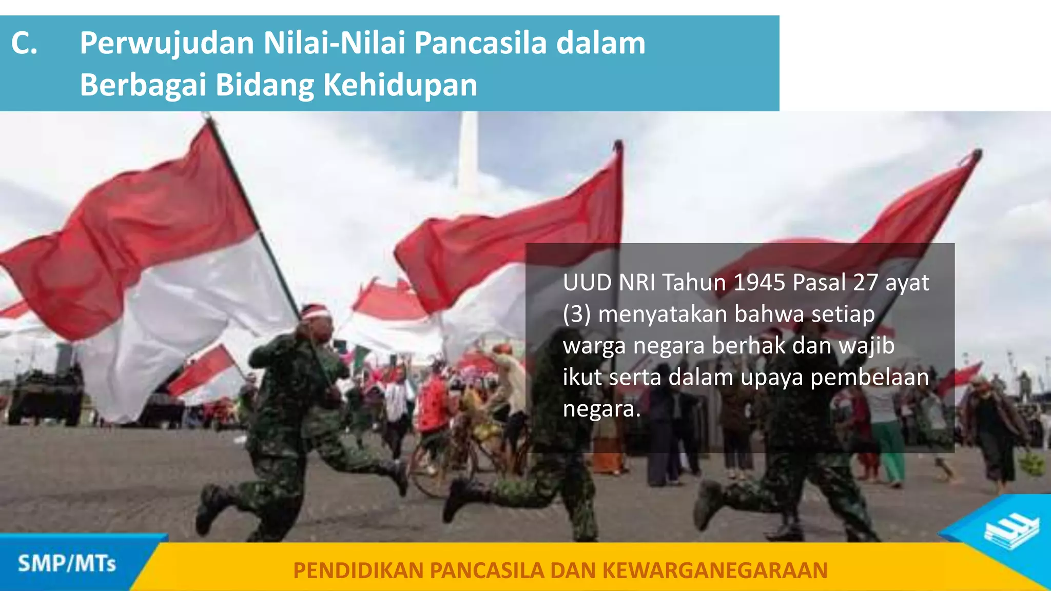 Dinamika perwujudan Pancasila sebagai dasar negara dan pandangan hidup bangsa | PPTX