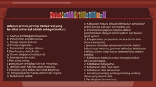 Materi Sistem dan Dinamika Demokrasi Pancasila | PPTX