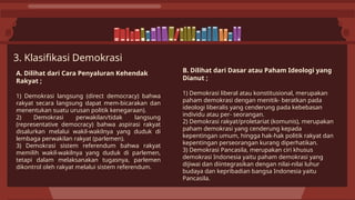 Materi Sistem dan Dinamika Demokrasi Pancasila | PPTX