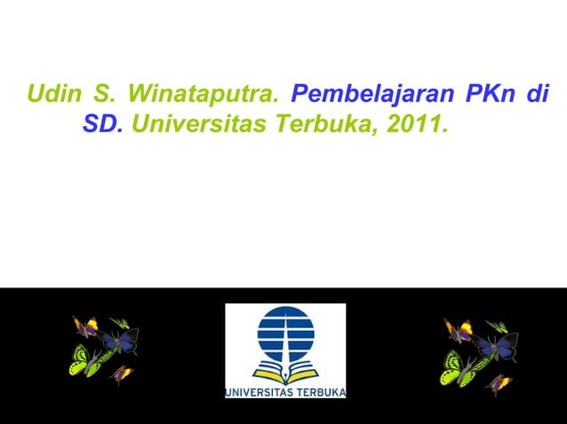 Pembelajaran PKn di SD | PPT
