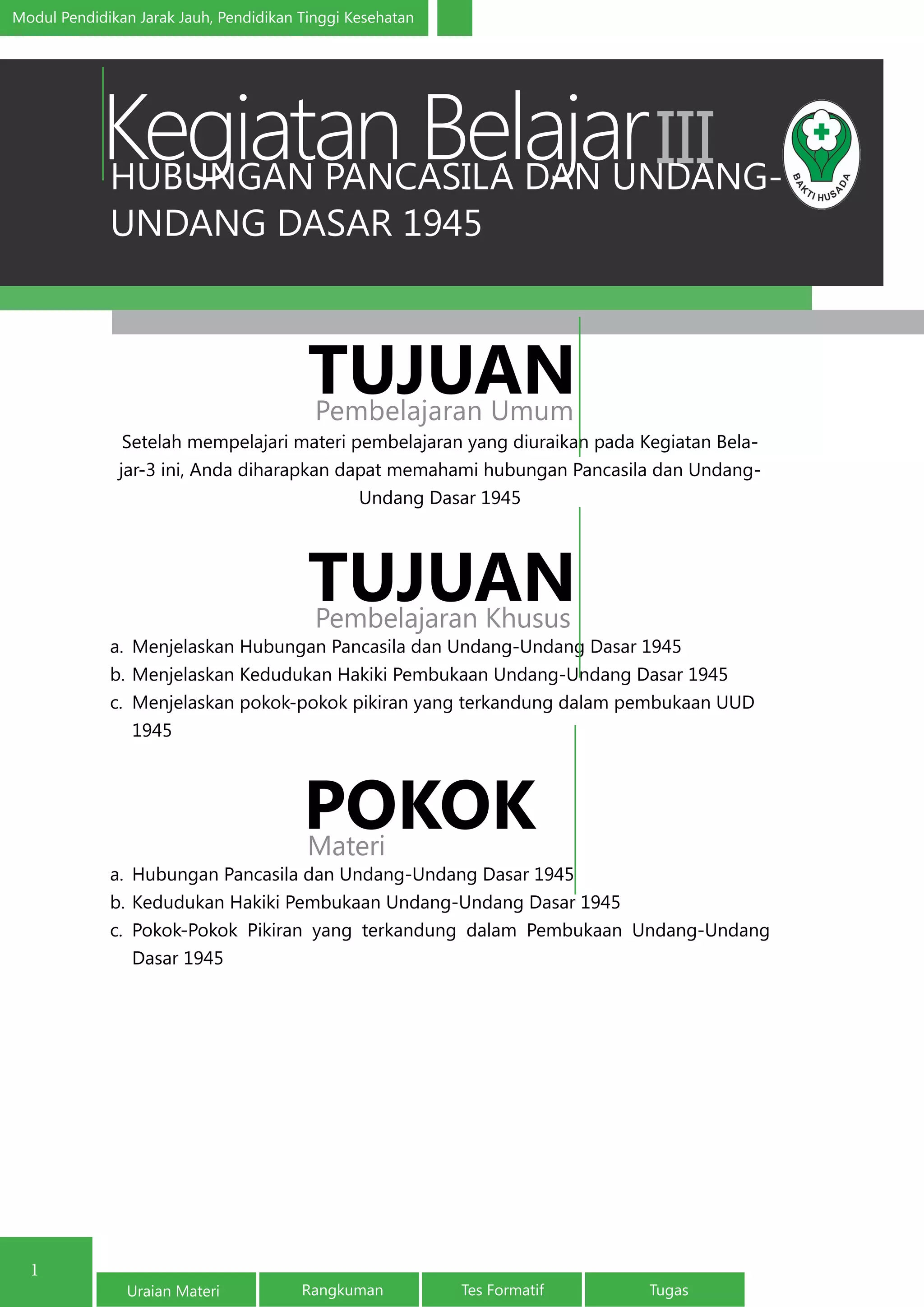 Pkn modul 1 kb 3. - | PDF