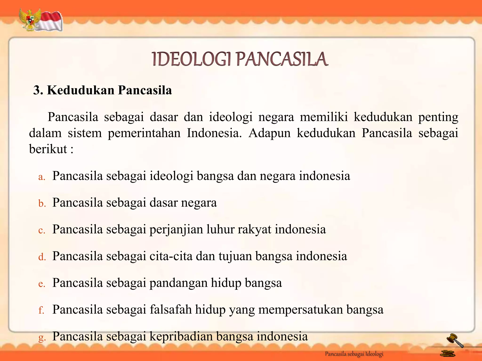 Pancasila sebagai ideologi | PPTX