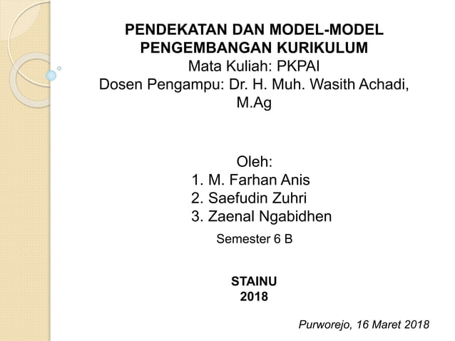 pendekatan model-model pengembangan kurikulum.pptx