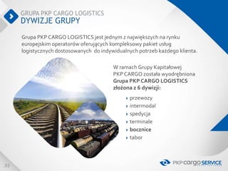 Prezentacja w Power Point - PKP Cargo Service - portfolio PowerPrezentacje.pl | Rail Travel ...