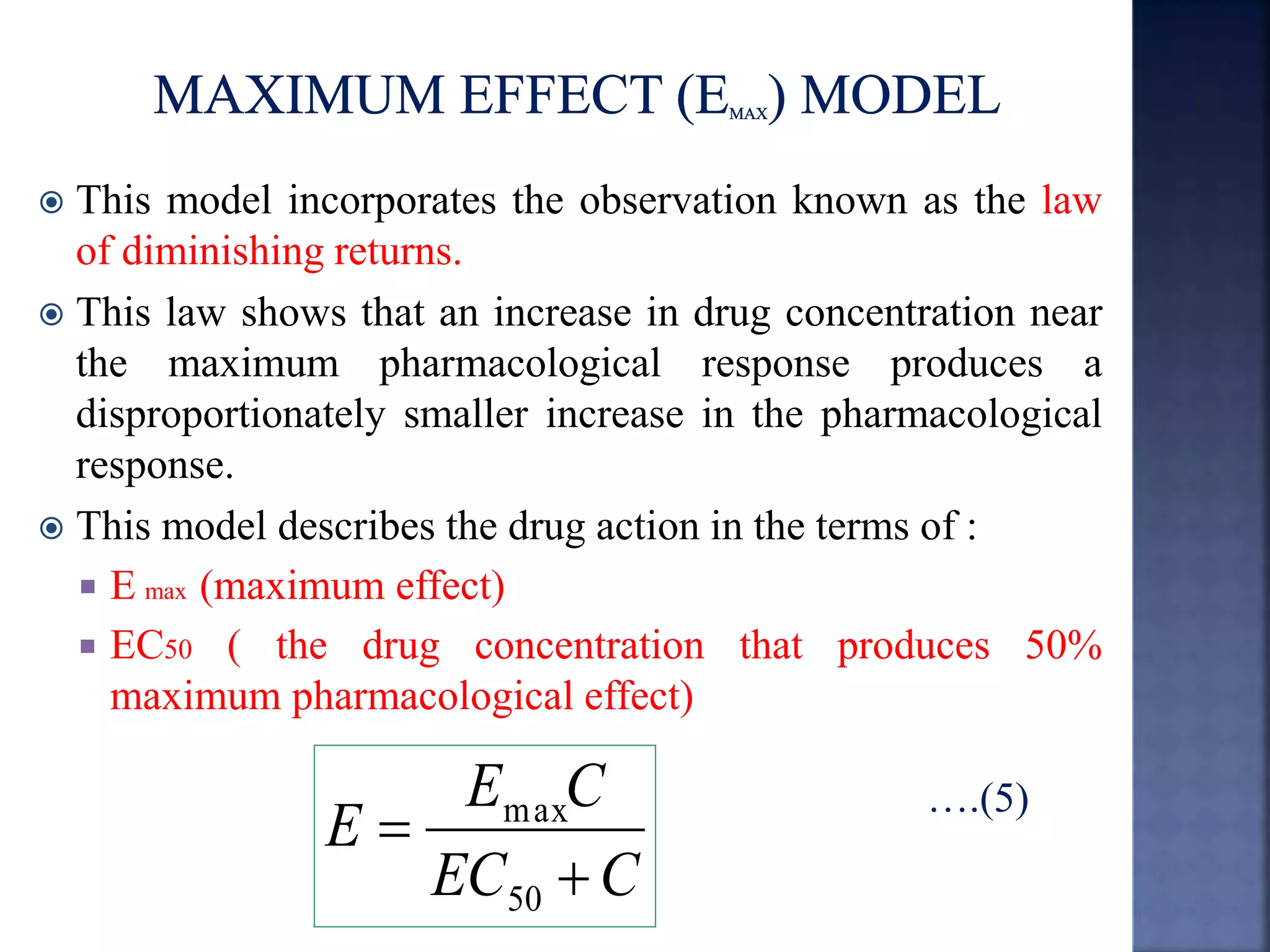 Pharmacokinetic and Pharmacodynamic Modeling | PPTX