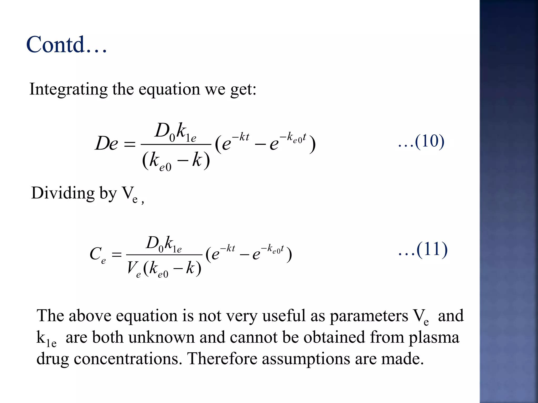 Pharmacokinetic and Pharmacodynamic Modeling | PPTX