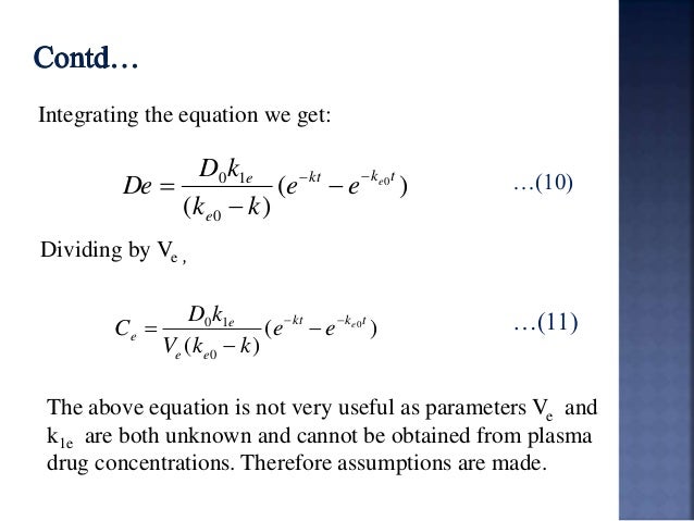 Pharmacokinetic and Pharmacodynamic Modeling