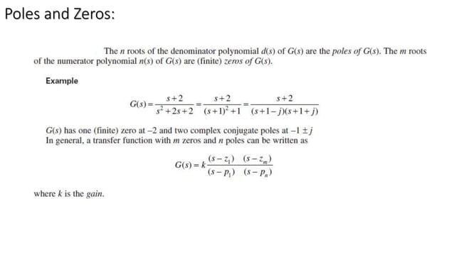 Introduction to mathematical control theory - Dr. Purnima Pandit | PPTX ...