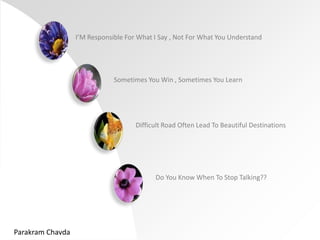Life Quotes Ever By Parakram Chavda | PPTX