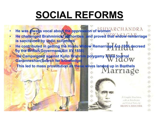 ISHWAR CHAND VIDYASAGAR | PPTX | Hinduism | Religion & Spirituality