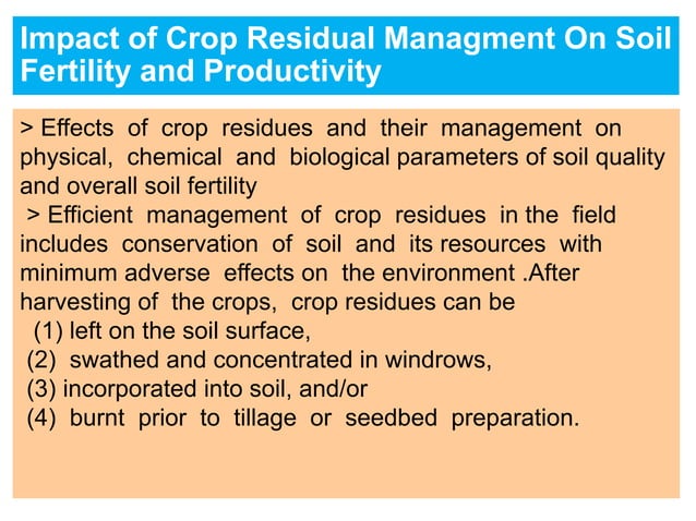 crop residue management in different crops .ppt