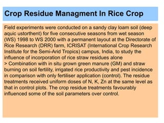 crop residue management in different crops .ppt