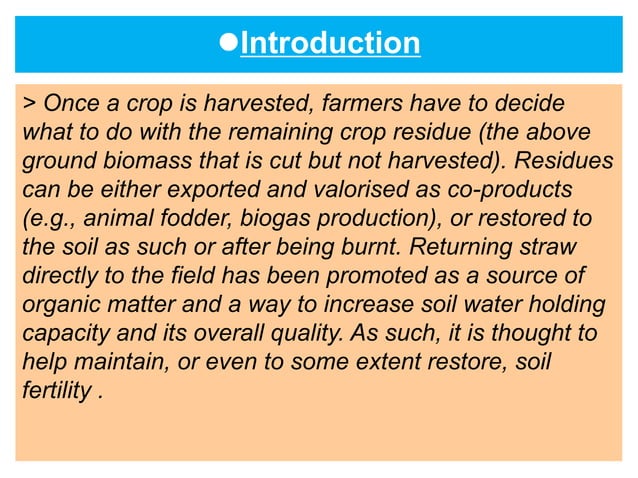 crop residue management in different crops .ppt