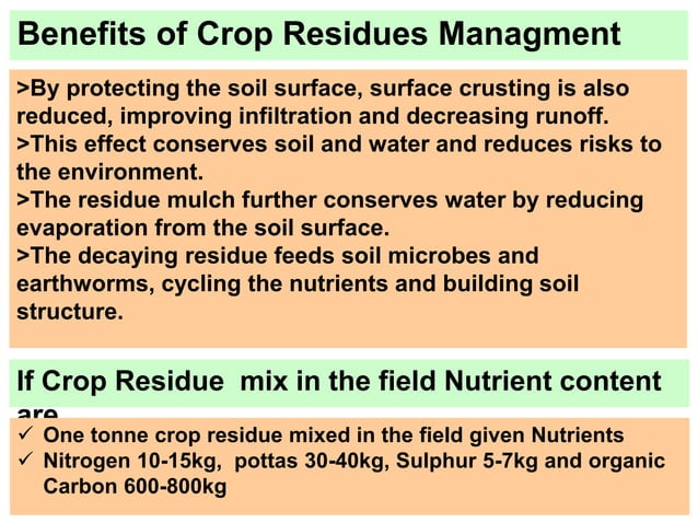 crop residue management in different crops .ppt