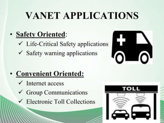 VANET | PPTX | Computer Networking | Computing