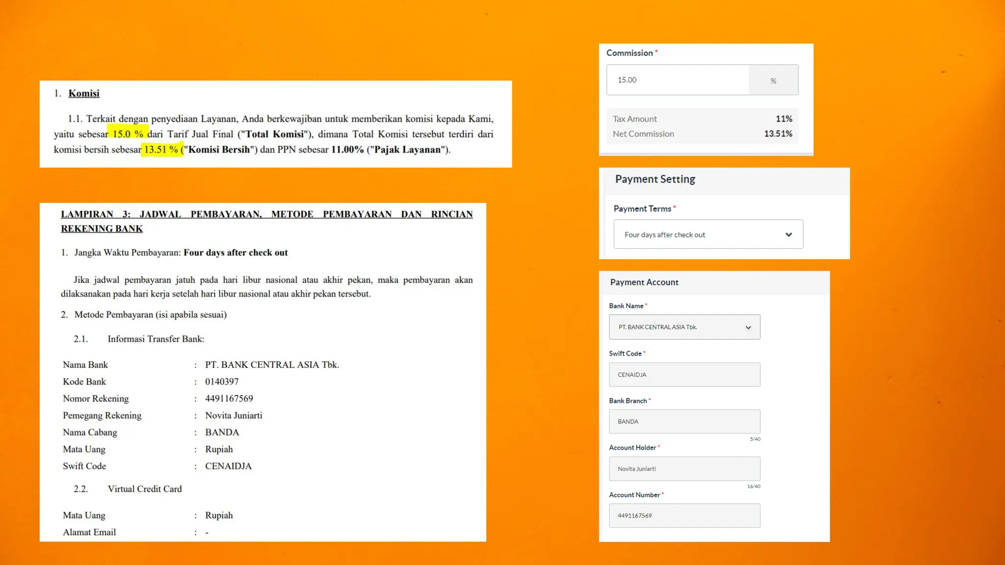 Pegipegi PKS Guideline sebagai contoh perjanjian kerja sama | PPTX
