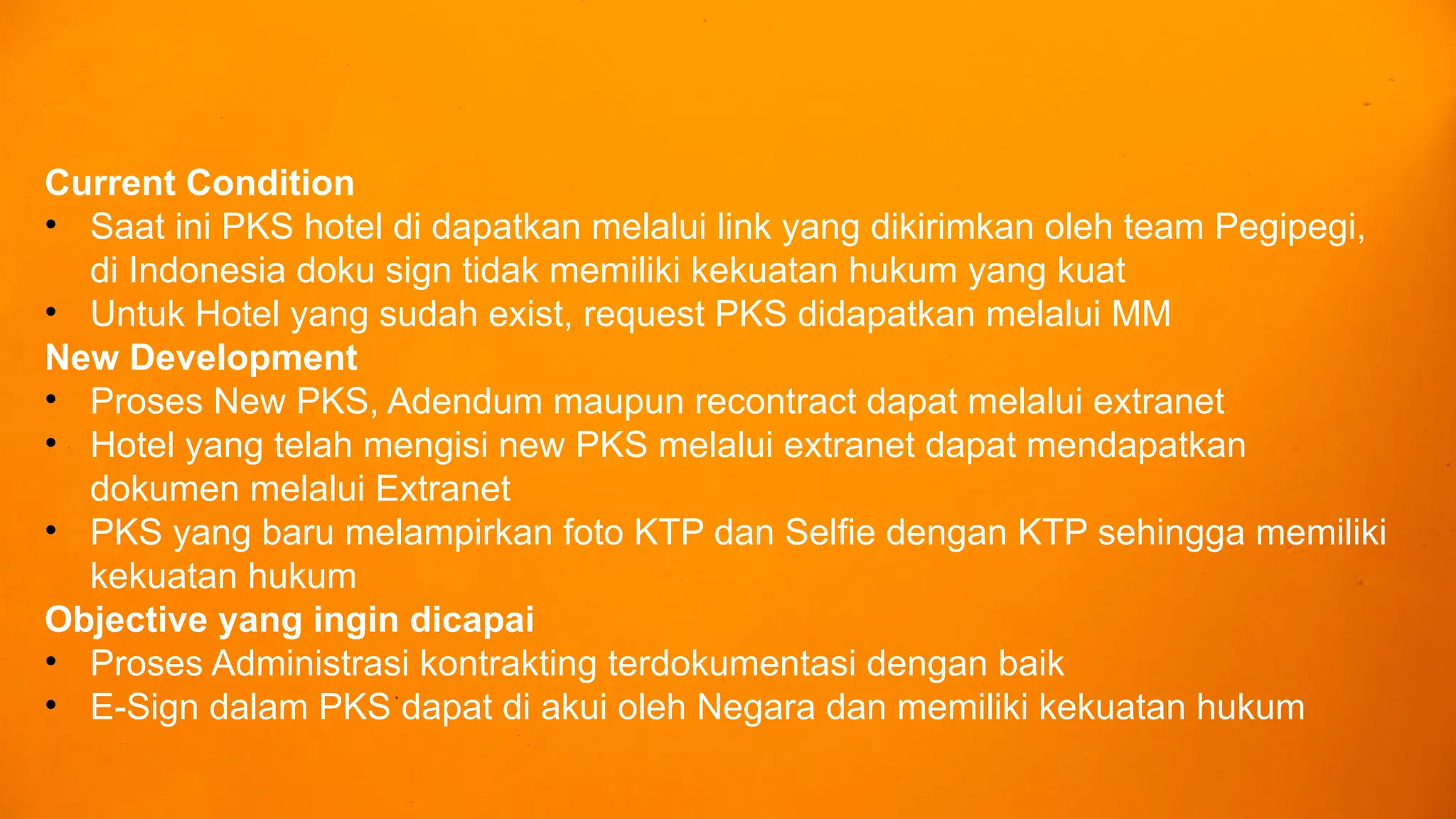 Pegipegi PKS Guideline sebagai contoh perjanjian kerja sama | PPTX