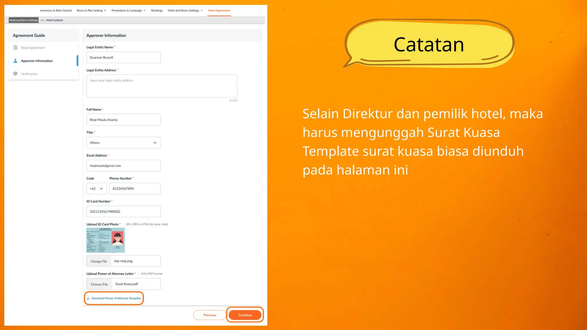 Pegipegi PKS Guideline sebagai contoh perjanjian kerja sama | PPTX