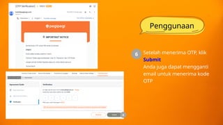 Pegipegi PKS Guideline sebagai contoh perjanjian kerja sama | PPTX