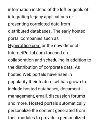 Web portal wikipedia | PDF