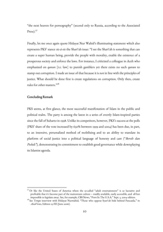 PKS and Its Policy on Gender-related Issues | PDF