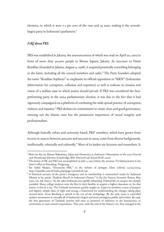 PKS and Its Policy on Gender-related Issues | PDF