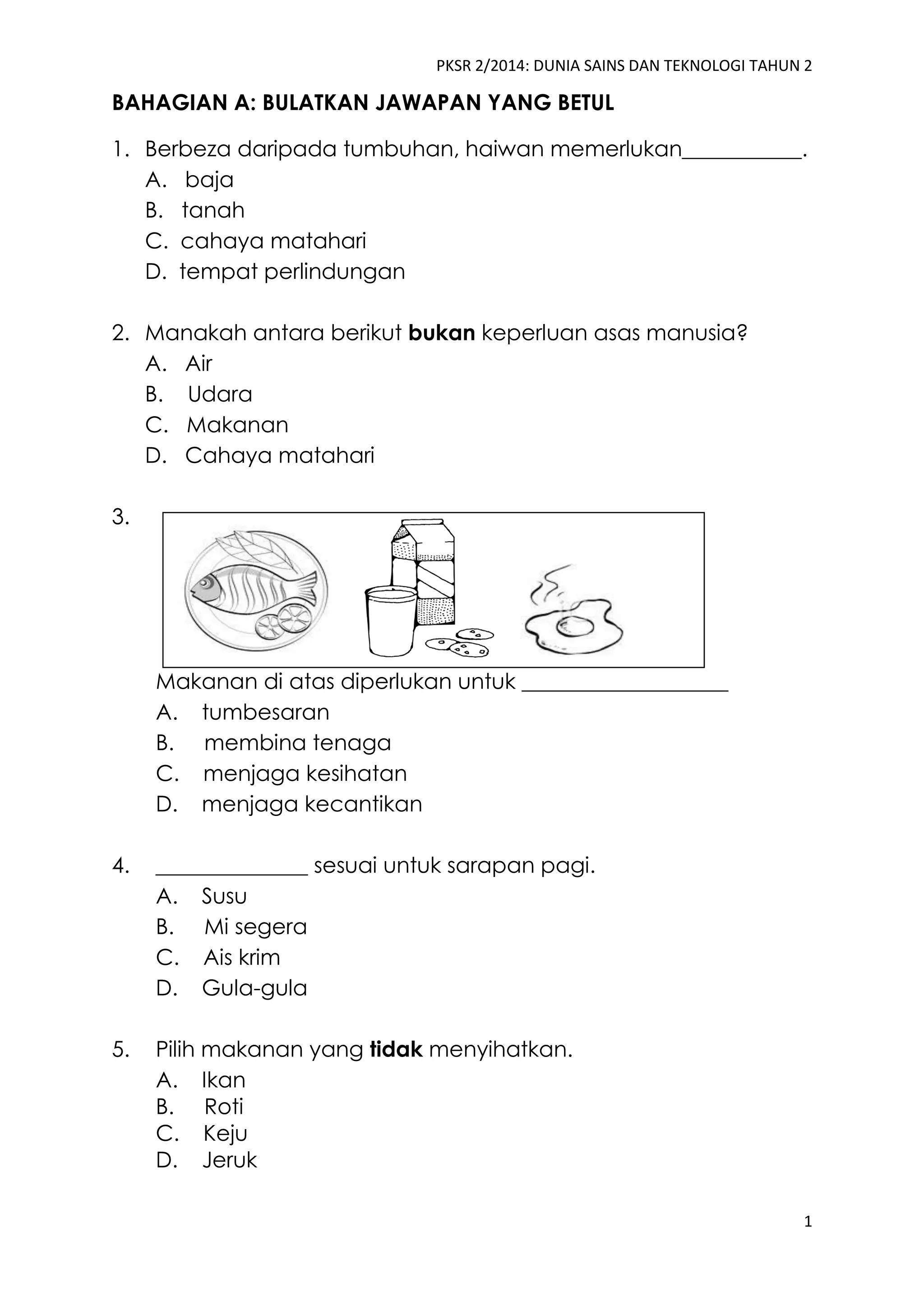 Pksr 2 DST Tahun2 | PDF