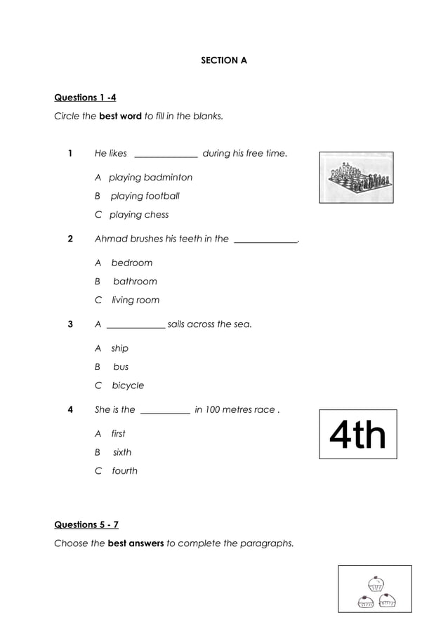 Pksr 2 english year 3 | DOC