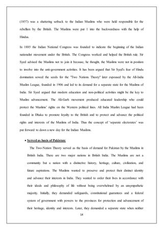 Pakistan Studies | PDF