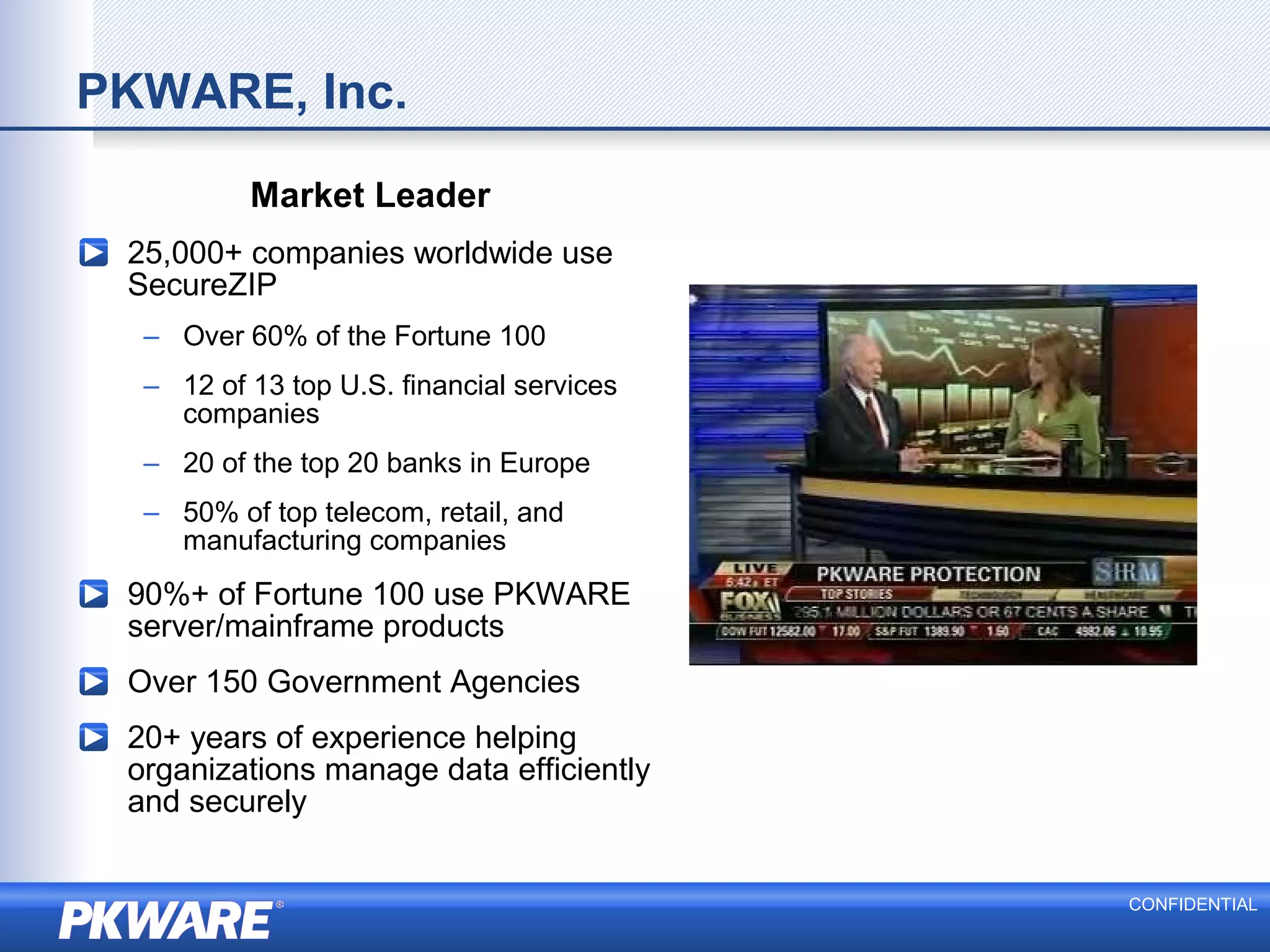 PKWARE Security Solution | PPT