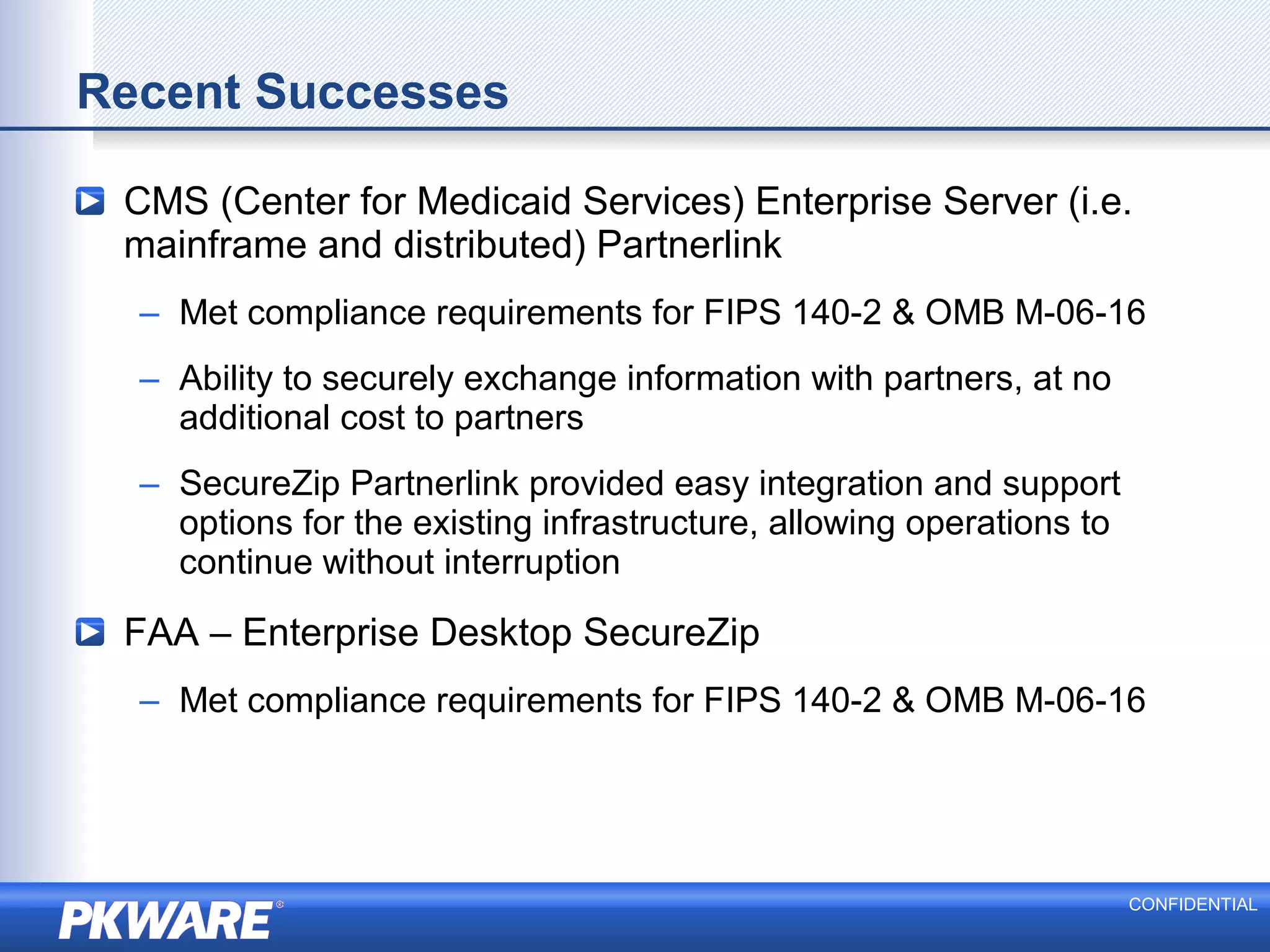 PKWARE Security Solution | PPT | Free Download