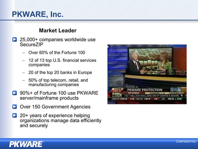 PKWARE Security Solution | PPT | Free Download
