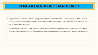 Pendahuluan mengenai Perjanjian Kerja Waktu Tertentu.pptx