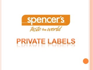 Spencers Private Labels | PPTX