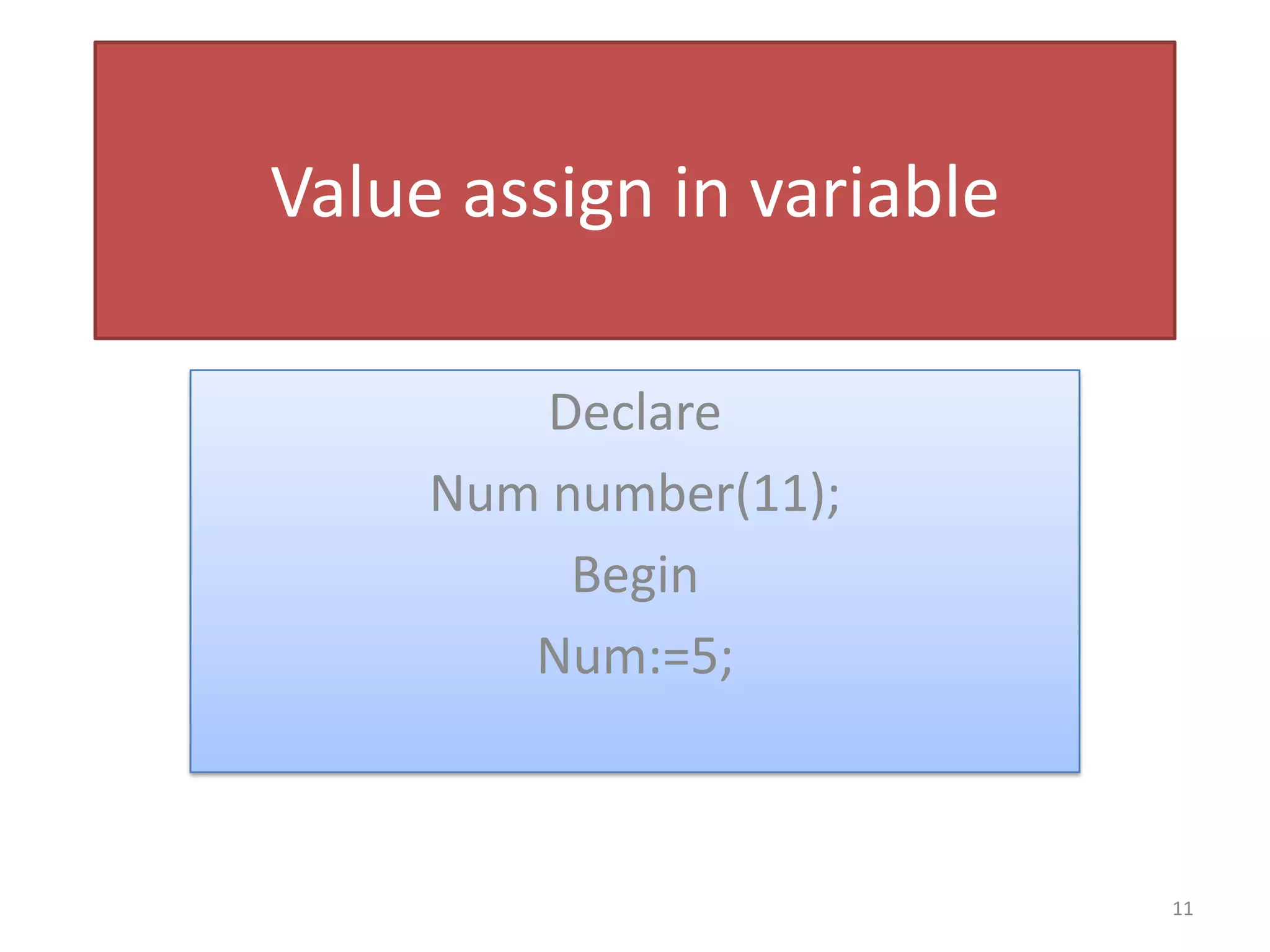 ORACLE PL SQL FOR BEGINNERS | PPTX