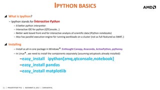 PL-4047, Big Data Workload Analysis Using SWAT and Ipython Notebooks, by Monir Mozumder | PPT