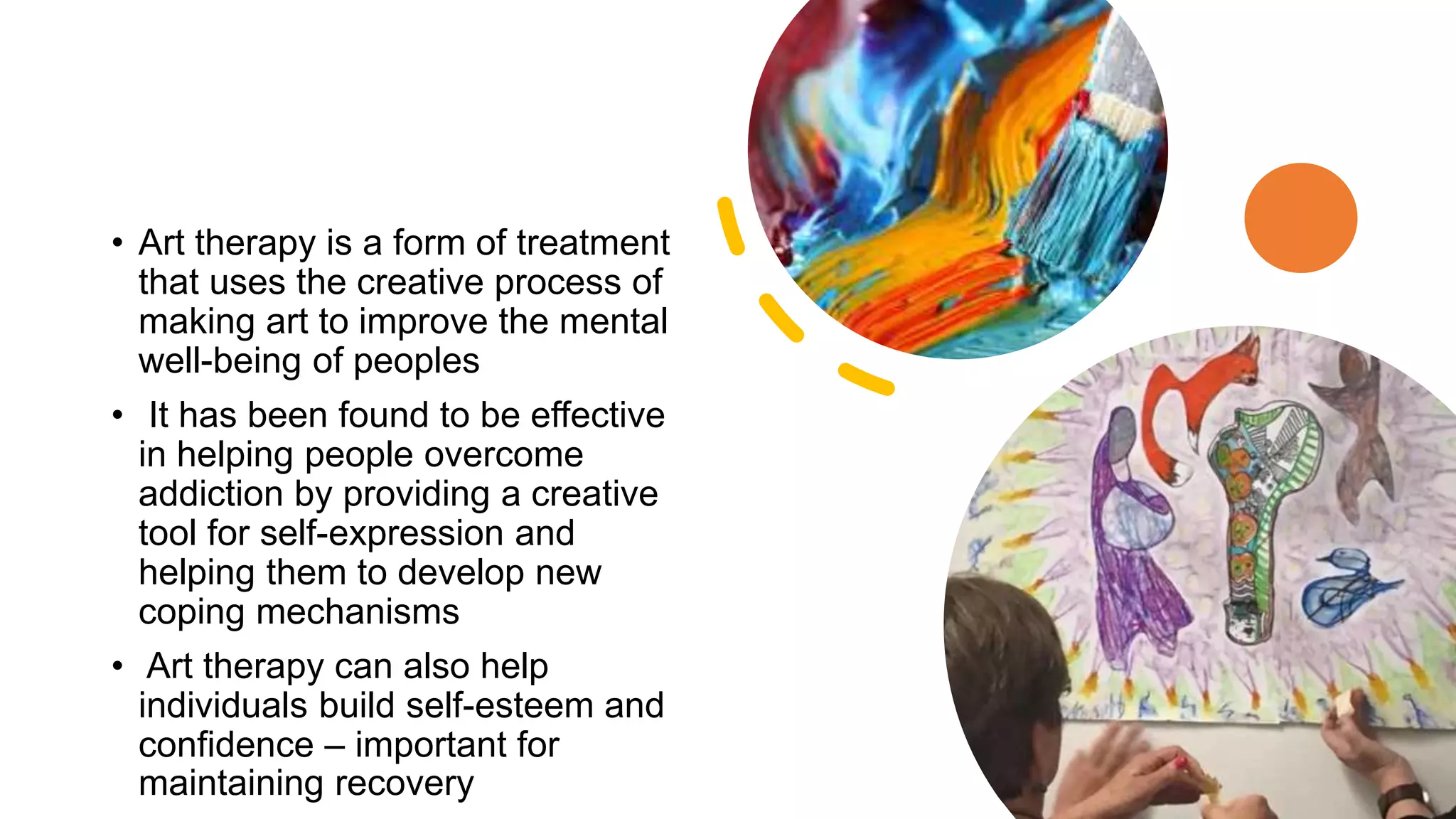 Art as a Way of Fighting Addiction | PPTX