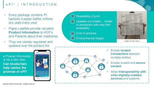ePI – Electronic Product Information Use Case | Topic #3 of ...