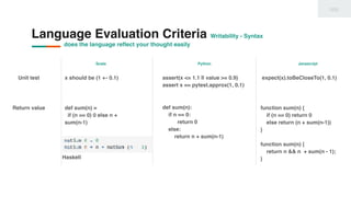 PL Lecture 01 - preliminaries | PPT