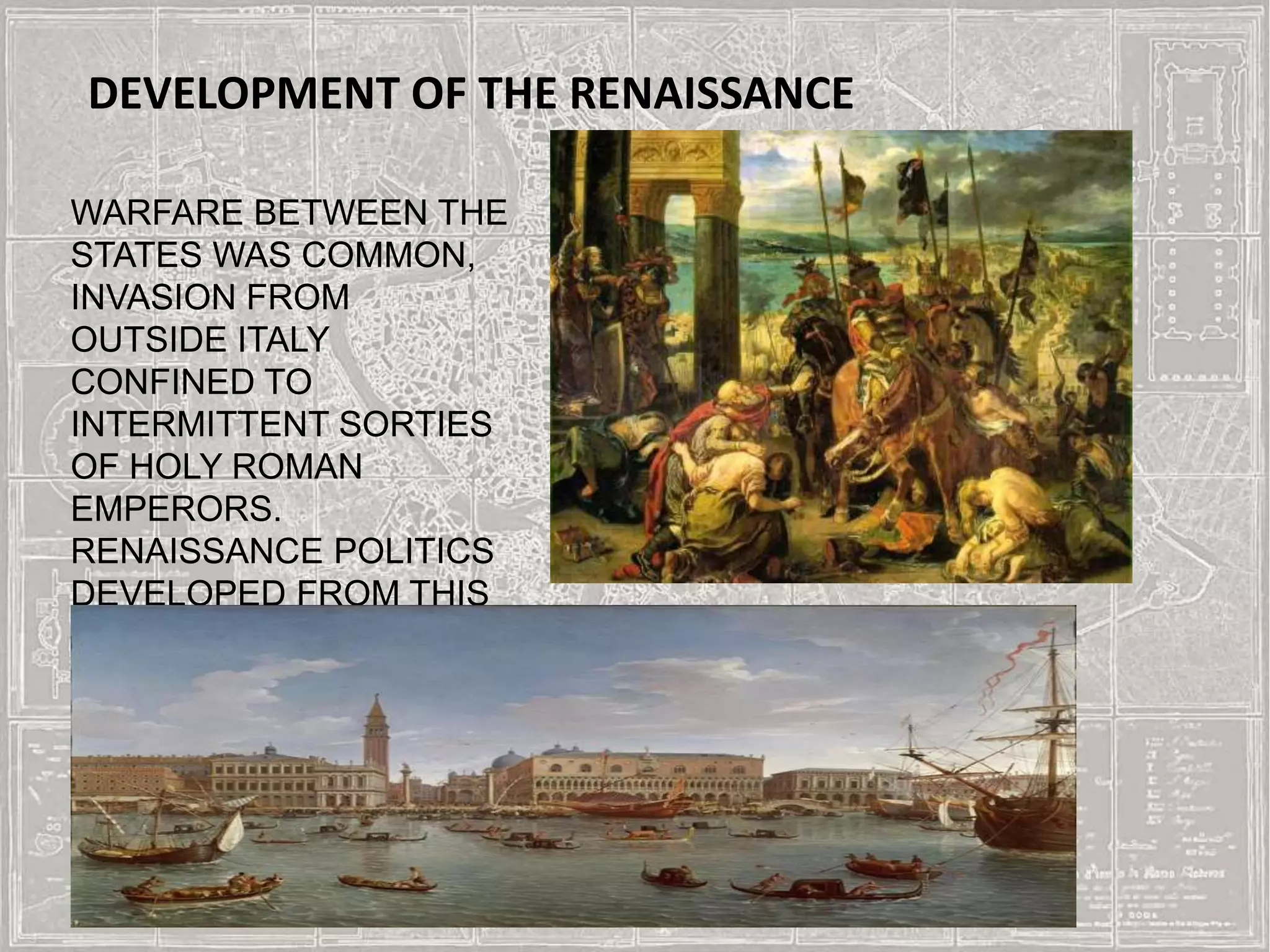 Urban Planning during Renaissance Period | PPTX