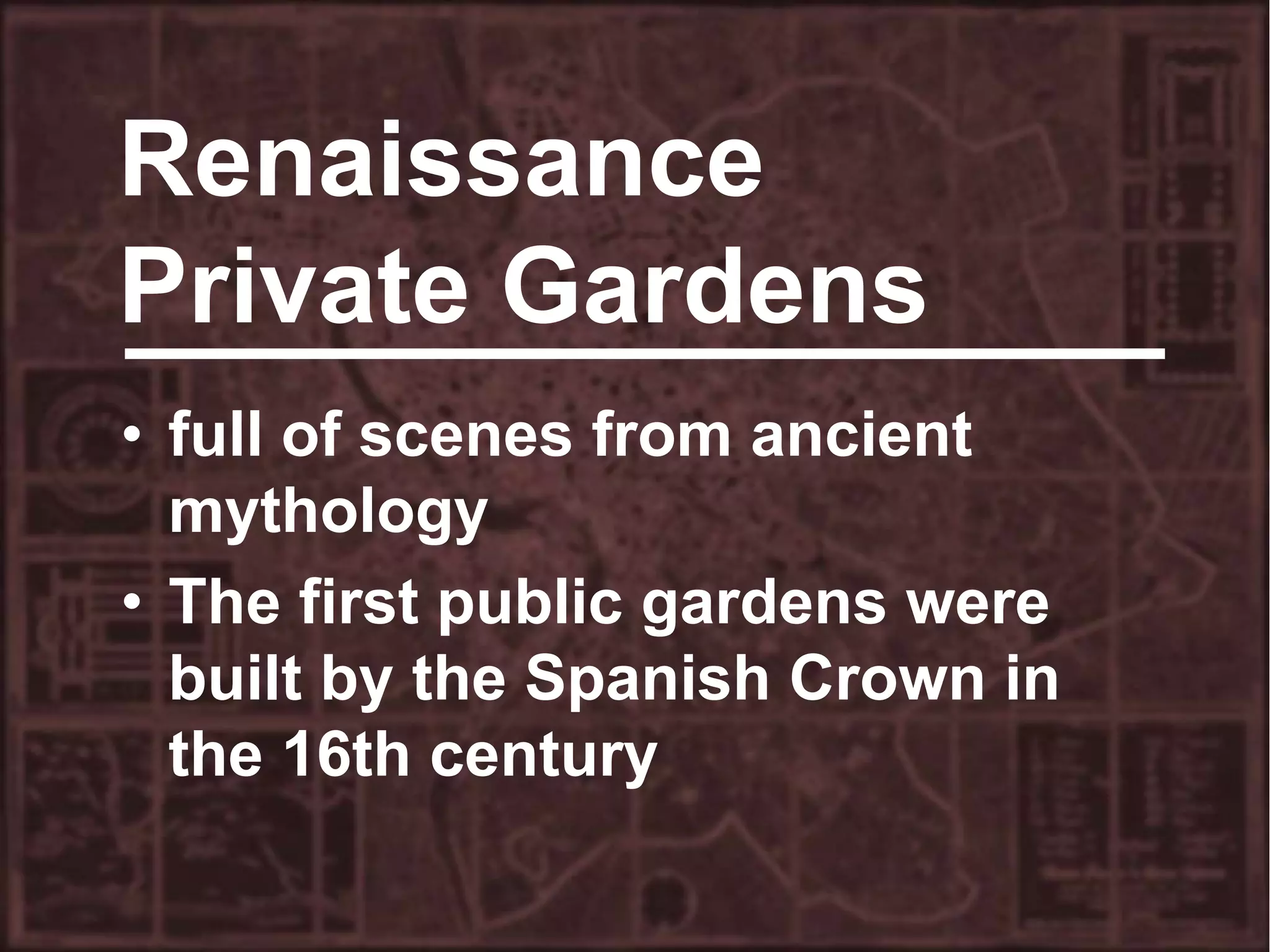 Urban Planning during Renaissance Period | PPTX