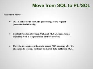 PL/SQL and radix tree structure | PPT