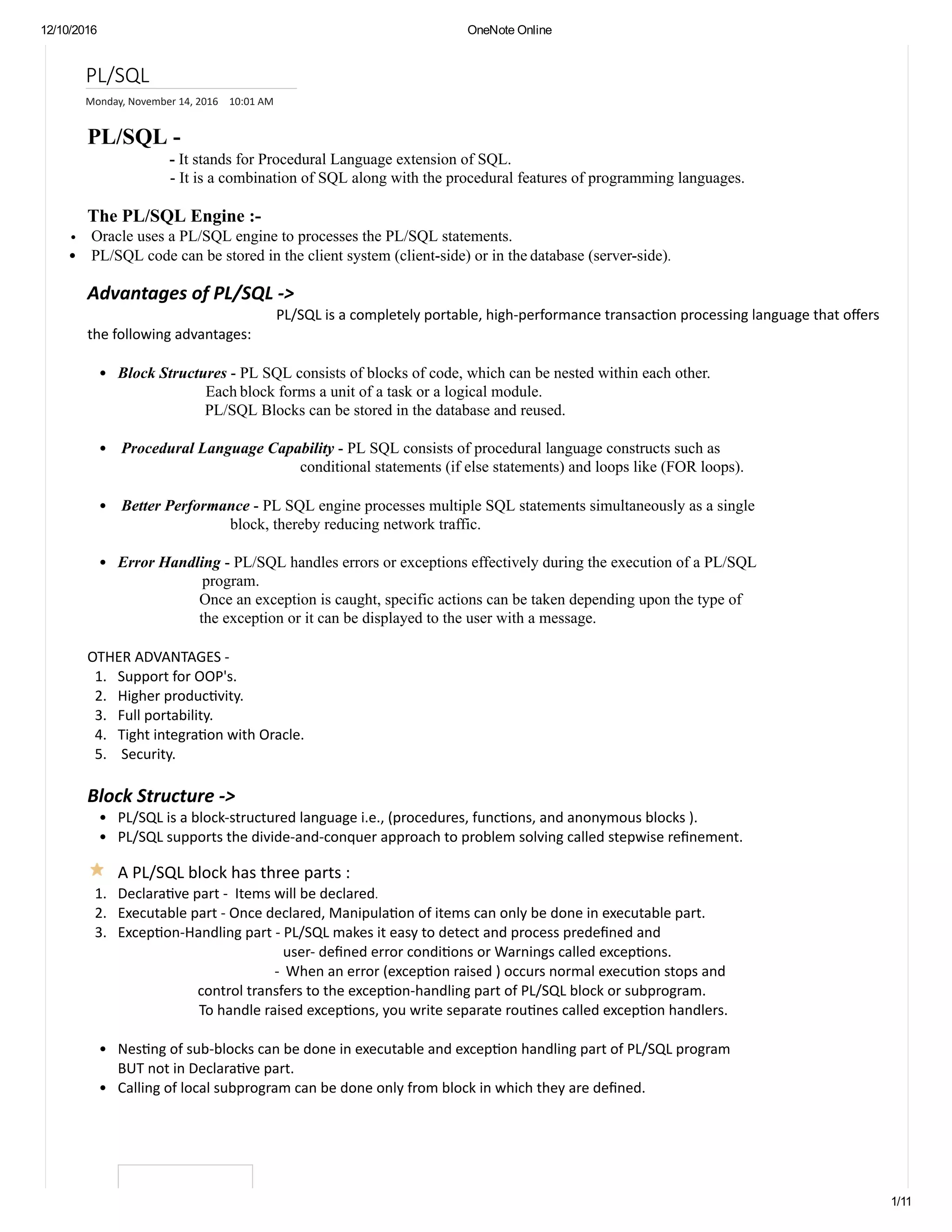 PL-SQL, Cursors & Triggers | PDF