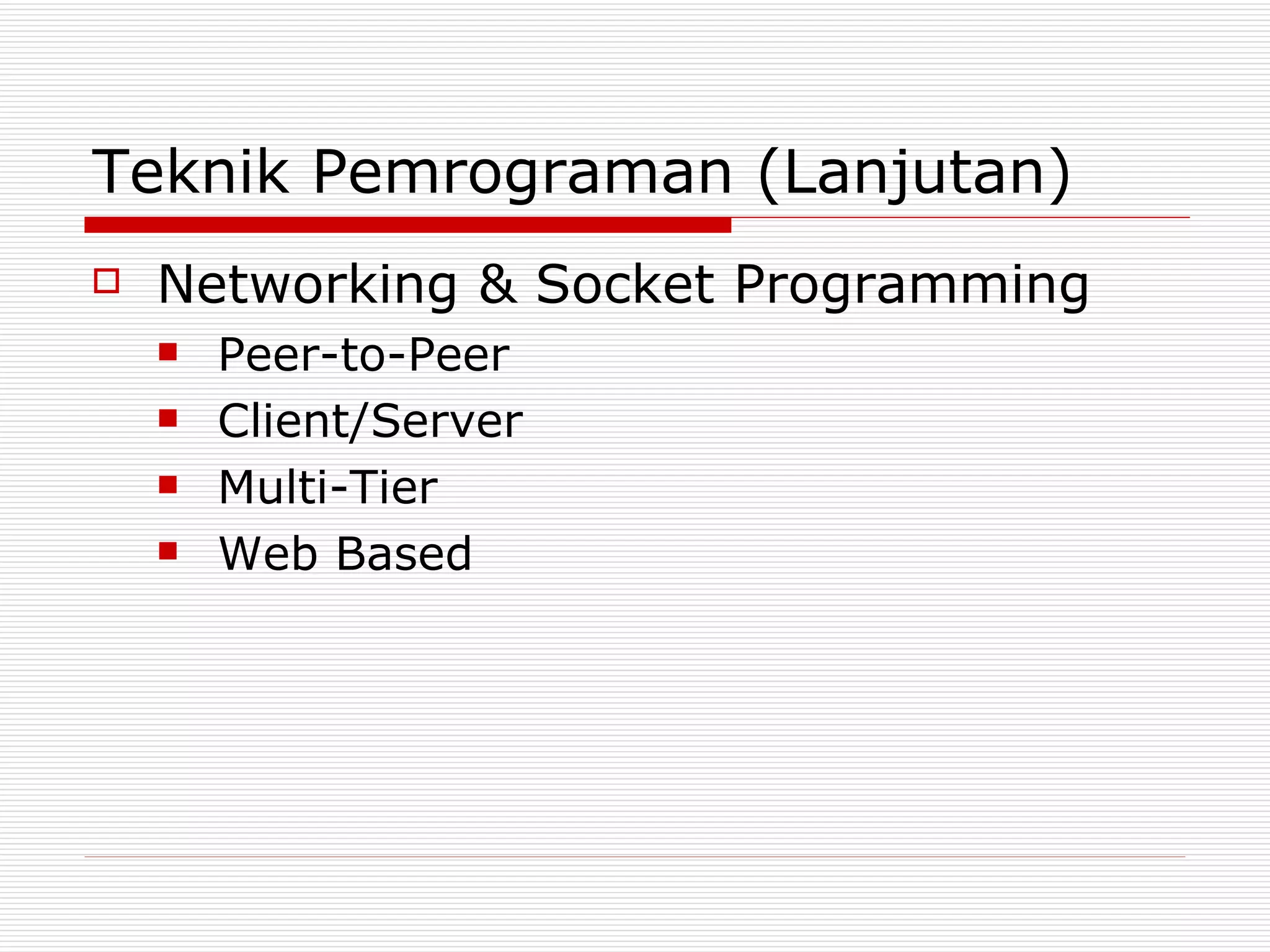 Bahasa Pemrograman - Part 1 | PPT