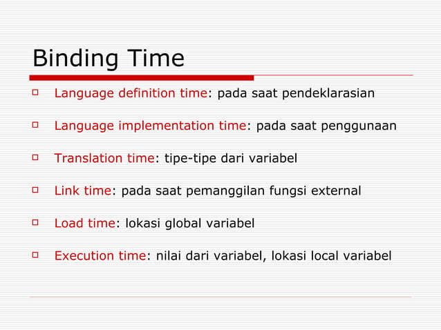 Bahasa Pemrograman - Part 3 | PPT