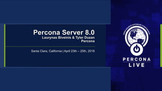 Percona Server 8.0 | PDF