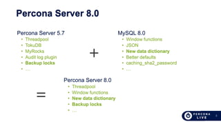 Percona Server 8.0 | PDF
